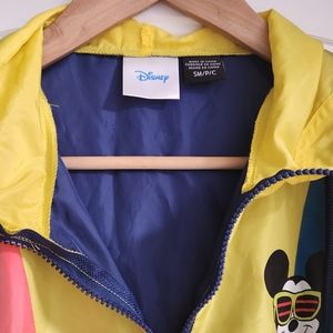 Disney | Jackets & Coats | Disney Mickey Mouse Colorblock Hooded ...
